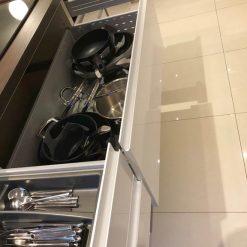 Benchmarx Soho White Gloss Handless Kitchen & Island - 3831180 - Used ...