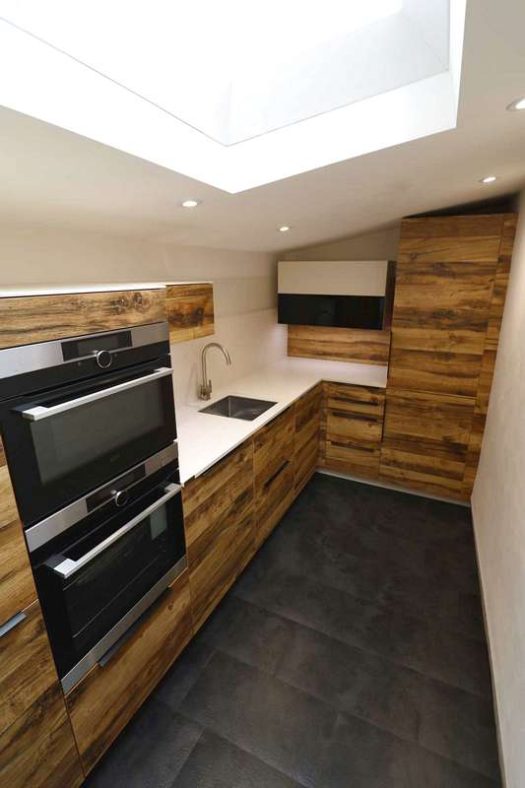 Schmidt Murphy Arcos Wood Effect Kitchen + Flex Silestone - 3831466
