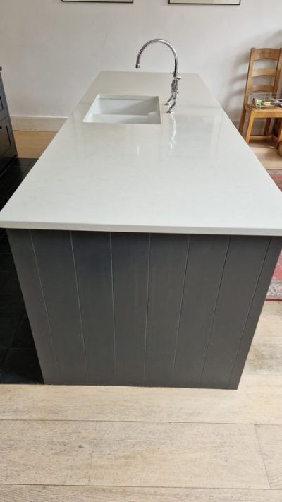Neptune Solid Wood Inframe Shaker Dark & Light Grey Kitchen - 3831813