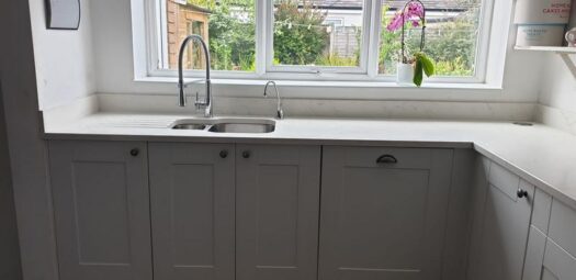 Wren White Matt Shaker Modern Kitchen + Hot Tap, Appliances - 3831831