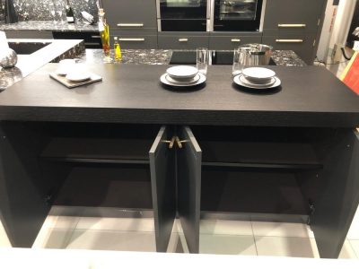 Ex Display Miton Anuba Matt Lacquer Anthracite Kitchen & Island - Neff ...