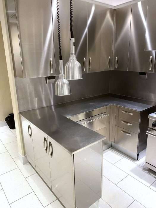 Gatto Wolf Modern Stainless Steel Chefs Kitchen - 3832043