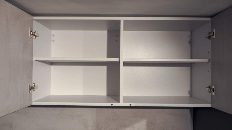 Ex Display Schmidt Arcos Caneo Grey Marvel Concrete effect Low Level ...