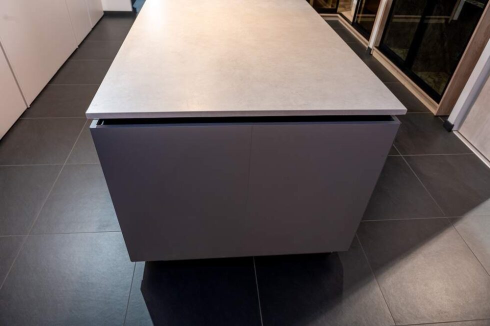 Ex Display Schmidt Pocket Door Arcos Clay Nano Supermatt Kitchen ...