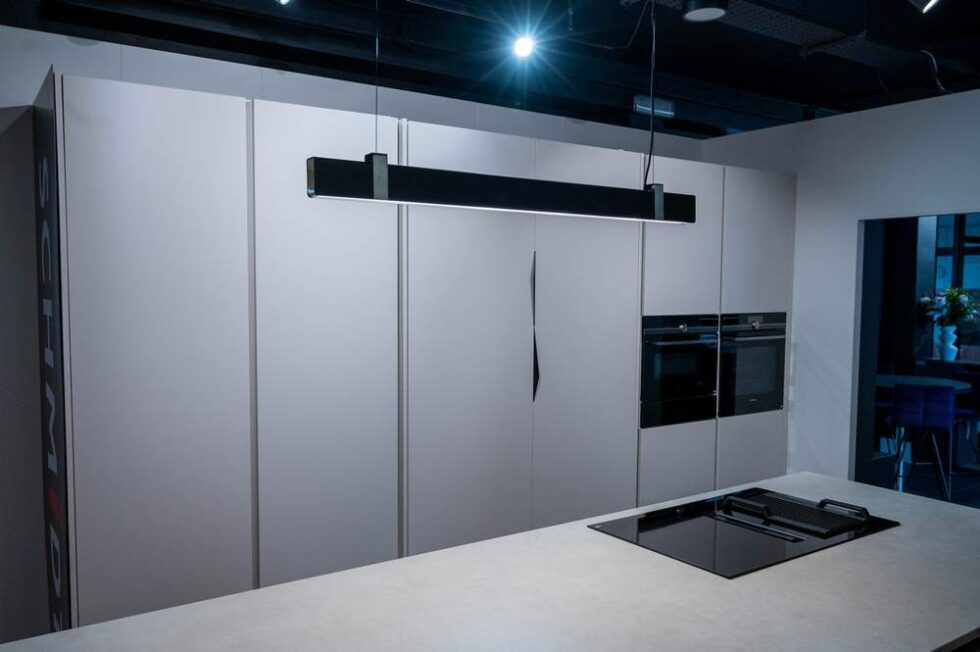Ex Display Schmidt Pocket Door Arcos Clay Nano Supermatt Kitchen ...
