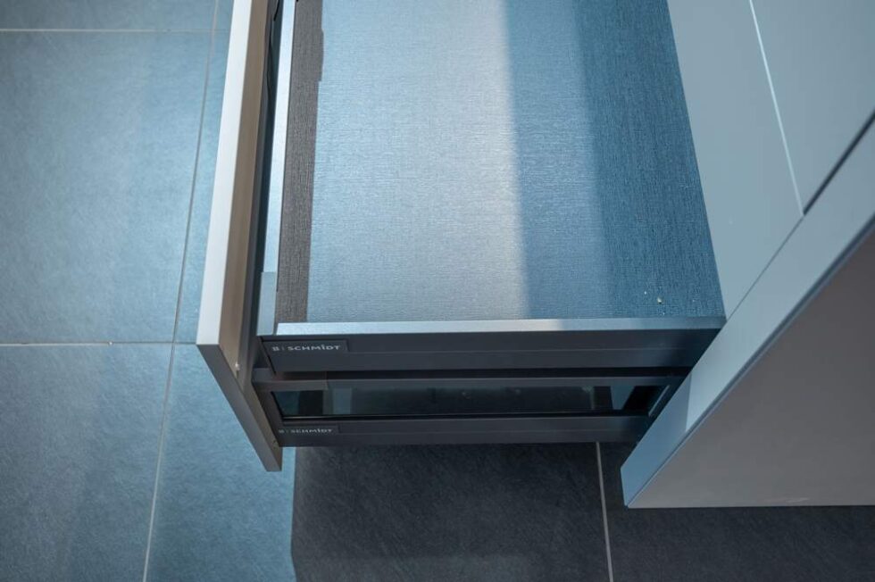 Ex Display Schmidt Pocket Door Arcos Clay Nano Supermatt Kitchen ...