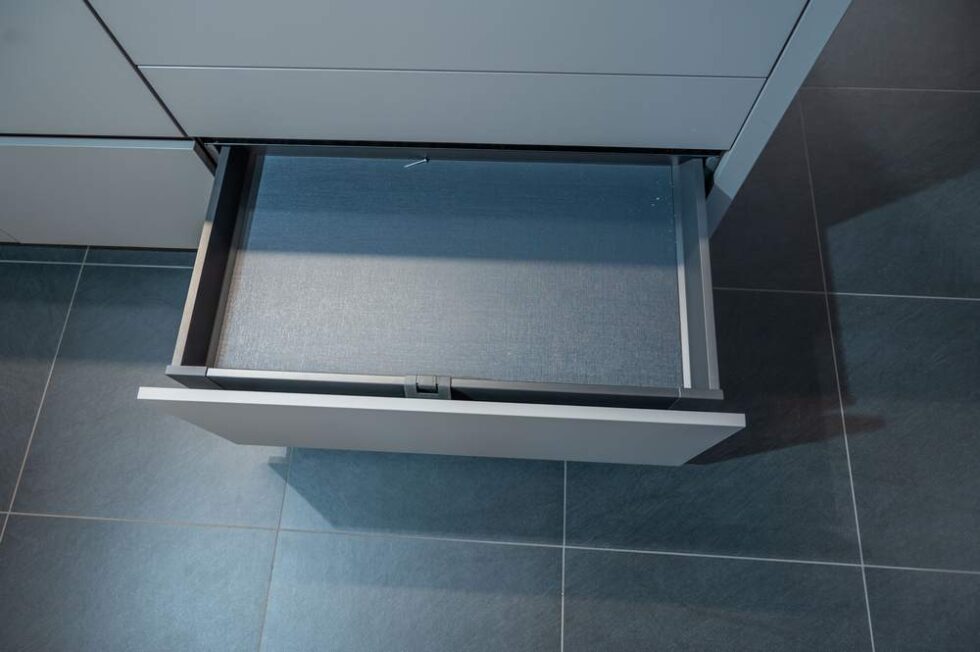 Ex Display Schmidt Pocket Door Arcos Clay Nano Supermatt Kitchen ...
