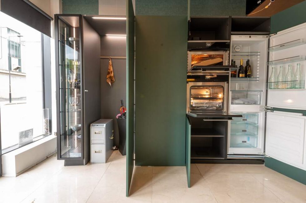 Ex Display Luxury Snaidero Alpi Green Kitchen Kitchen - 3832586 - Used ...