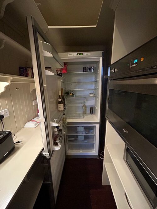 Bespoke Stone Grey Dovetail Joint Kitchen – Brittania Liebherr ...