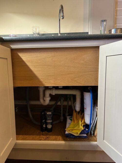 Bespoke Stone Grey Dovetail Joint Kitchen – Brittania Liebherr ...